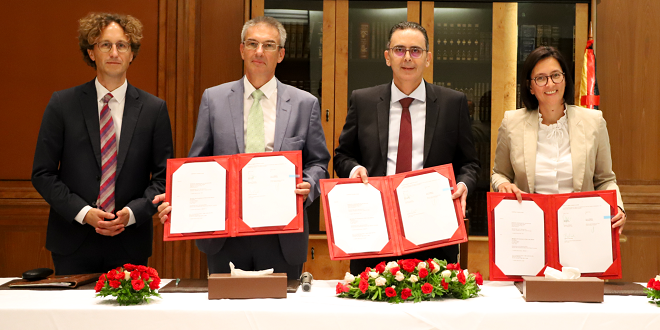 Signature d’une convention de partenariat entre le ministère des domaines de l’Etat et la GIZ