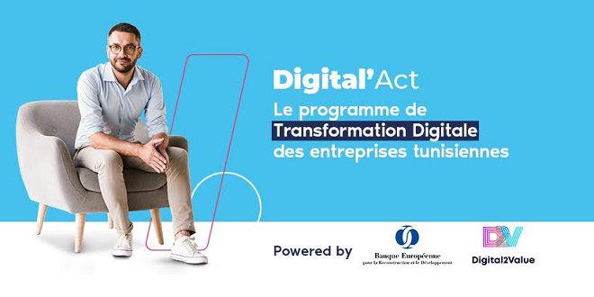Transformation digitale : Digital’Act vise à accompagner 10 mille ...